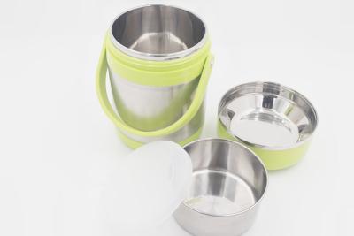 China 2L Home available vacuum device food storage container heat preservation tiffin lunch box for sale