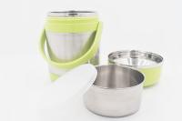 China 1.5L Hot sale stainless steel storage food container plastic insulated lunch box for sale