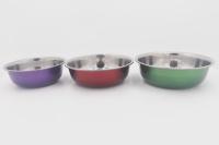 China 3pcs  Popular selling colorful bird feeder Jar stainless steel feeding bowl for sale