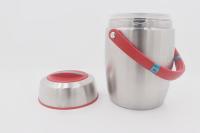 China 1.5L Food grade vacuum lunch box with handle leak proof food container for sale