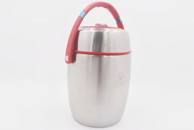 China 1.5L Portable layer design food warmer container stainless steel insulated thermos for sale