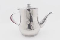 China 24oz Kitchen supplies steel arab tea kettle silver anti side Leakage oiler for sale