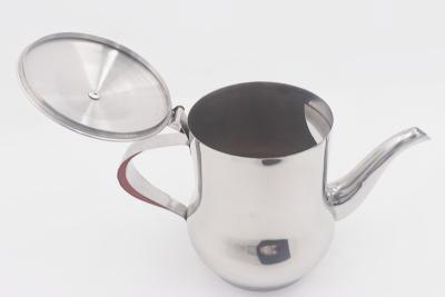 China 13oz Drinkware coffee kettle fruit infusion pitcher stainless steel milk pot for sale