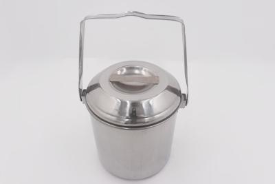 China 1.5L Amazon hot selling staninless steel soup pot with inner bowl food grade tiffin box for sale