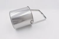 China 1L Durable food storage container metal stainless steel lunch box with lid portable camping food carrier for sale