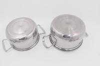 China 16,18cm Camping pot non-stick hot pot round steel restaurants soup pot for sale