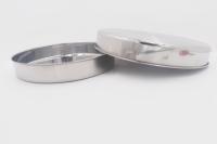 China 28 32 36cm Serving tray three different sizes steel pizza trays round cake shallow baking pan for sale