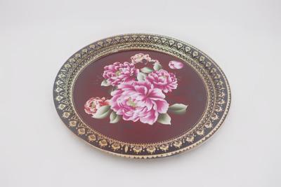 China 40cm Cheap stainless steel food dishes cookware kitchen accessories decorative plate for sale