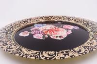 China 36cm Royal wholesale colorful dinner plate restaurant dinnerware food dishes for sale