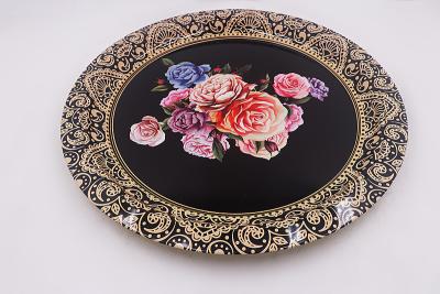 China 36cm Royal wholesale colorful dinner plate restaurant dinnerware food dishes for sale