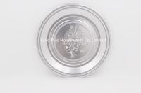 China 30cm Factory supply cheap price round tray high quality stainless steel food serving tray for sale