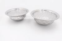 China 28cm Popular design home goods cheap stainless steel basin set soup bowl wash basin with lid for sale