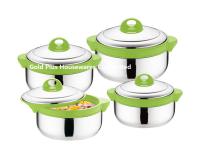 China 8pcs Promotion stainless steel cooking pot Food warmer pot for commercial kitchen for sale