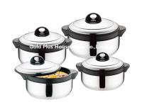 China 8pcs Promotion stainless steel cooking pot Food warmer pot for commercial kitchen for sale