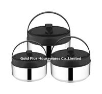 China 6pcs New arrival thermos food warmer container stainless steel double heat preservation pot for sale