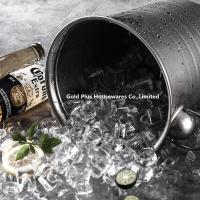 China 3L Cookware stainless steel champagne bucket ice bucket multi-purpose water bucket wine cooler for sale