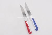 China Food grade kitchen knife set paring knife with safe sharp blade butcher multi knife with comfortable handle for sale