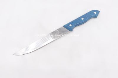 China Multicolour kitchen fruit knife 1mm hand hammered stainless steel knives kitchen chef knife for sale