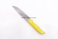 China Factory innovation kitchen knife set anti-bacterial steel knives with PP handle thickness 0.8mm heavy-duty fruit knife for sale