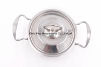 China Colorful kitchen casserole pot set stainless steel cooking pot 18cm sauce pan metal steel cookware sets pot for sale