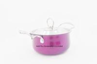 China Double handle cookware for home kitchen casseroles stainless steel cooking soup hot pot set stockpot with steel cover for sale