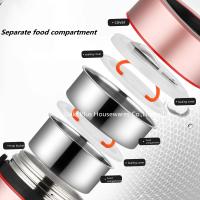 China 2.2L Double Wall food warmer food grade thermo lunch box for adult  stainless steel insulated big food container for sale
