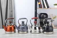 China 1.5L Classical design quick boil coffee and tea pot many colors stainless steel water kettle with filter for sale