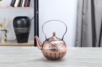 China Household water kettle long handle coffee pot 1L multicolor stainless steel water boiler for sale