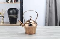China 14.16,18cm Home hotel tea maker natural color ancient teapot double wall stovetop coffee whisting kettle for sale