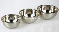 China 5pcs Home, refrigerator, and kitchen meal prep stainless steel mixing bowls set multi-color salad bowl set for sale
