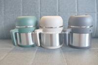 China Portable vacuum container for food thermos flask bento box stainless steel drinking cup for soup yogurt for sale
