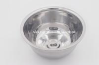China 18cm Kitchenware cheap metal stainless steel basin mixing bowl salad bowl for sale