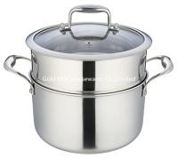 China 18,20,22,24cm Home cooking stainless steel large cooking stock pot induction cooker stew pot for sale