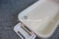 China Vacuum lunch box double layer bento box leakproof compartment food container meal airtight storage food containers for sale