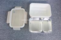 China Portable outdoor thermal stainless steel food container japanese modern plastic bento lunch box for sale