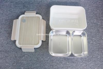 China Portable outdoor thermal stainless steel food container japanese modern plastic bento lunch box for sale