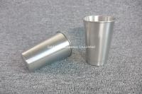 China Festival gift cup stainless steel breakfast milk cup vietnam market elegant silver color coffee tea cup for sale