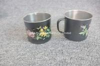 China Promotion stainless steel tea kettle set with two mugs high grade fashion flower pattern water kettles for sale