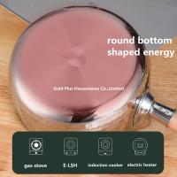 China Hot sale milk warmer butter milk pot stainless steel arabic coffee pot heat resistant silver color milk pot for sale