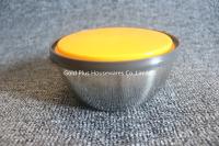 China Amazon crazy selling metal thicken serving preservation mixing bowls stainless steel fresh keeping box for sale