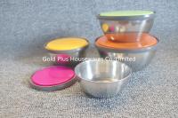 China Manufacturers vegetable food sealed stain storage box reusable keep food fresh bowls set with sealing cover for sale
