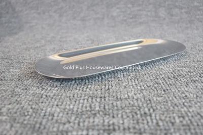 China Eco stainless steel weed tray for candy fruit dessert restaurant serving deep dishes hotel use towel plate for sale