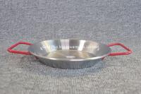 China Household hotpot cooking  pot and pans for crayfish seafood 30cm cooking frying pan with double ear handling for sale