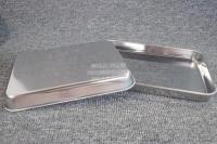 China Factory wholesale classic stainless steel table tray jewelry storage trays cookie sheet rectangle tray for sale
