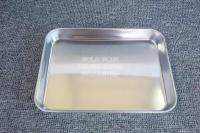 China Restaurant big size towel tray stainless steel medical tray with different size good quality bathroom makeup tray for sale