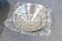 China Eco-friendly reliable breakfast fruit food tray for family 304 stainless steel decorative table fruit bowl for sale