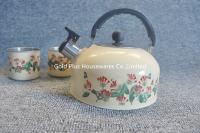 China Kitchenware classic stainless steel teakettle different capacity household antique whistling kettle for sale