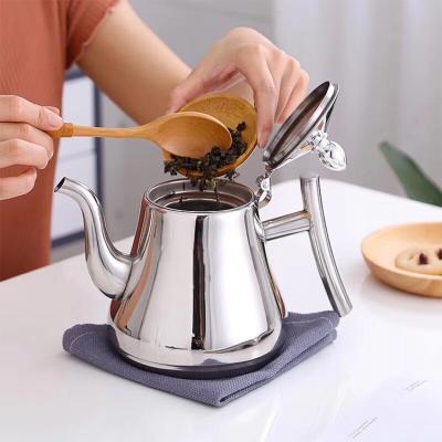 China Drinkware premium quality kettle gooseneck kettle filter pots offices style hand coffee pot with filter for sale