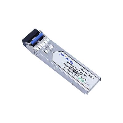 China PP-3148-L2x(D) 2.488Gbps SFP Optical Transceiver, 1310 DFB 20km for sale