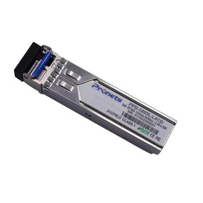 China PPB-3403x-L4C(D) 155Mbps SFP Bi-Directional Transceiver, LC 40km 1310nm TX / 1490 nm RX for sale